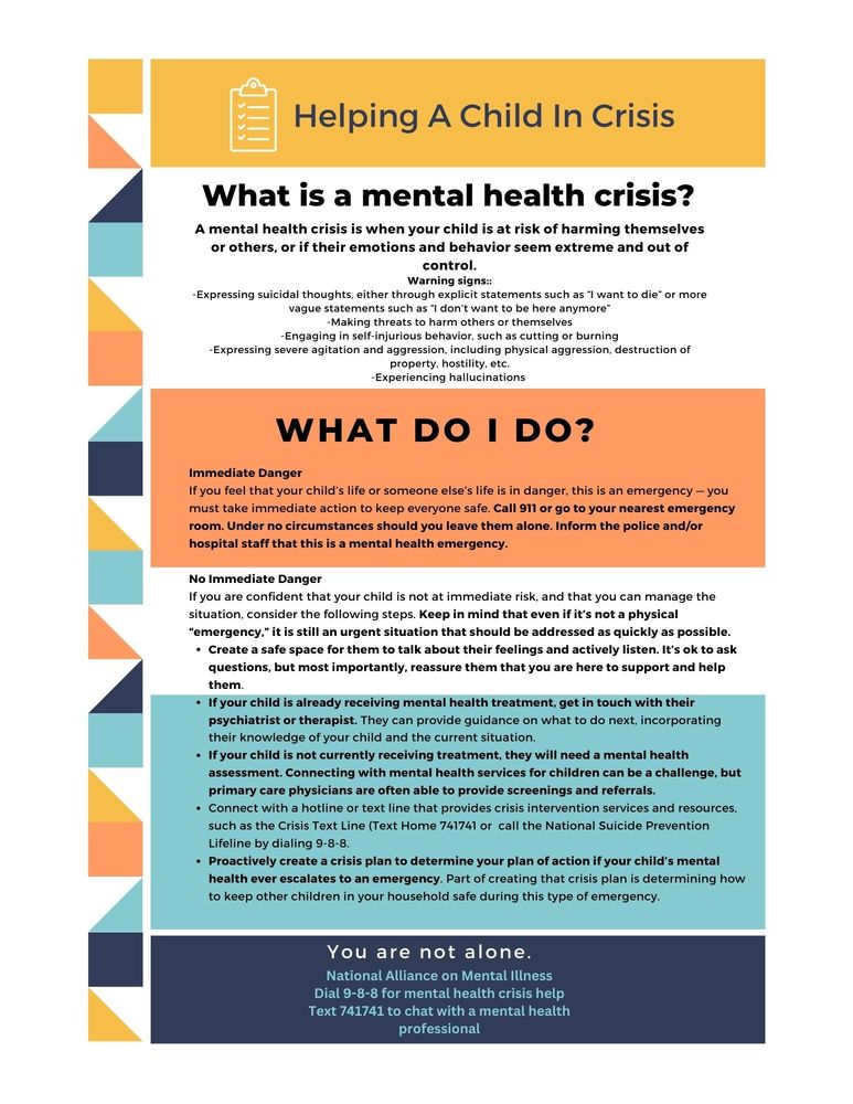 Helping a Child in Crisis | Hoopeston Area Middle School